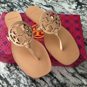 Tory Burch | Shoes | Tory Burch Square Toe Miller Sandal | Poshmark